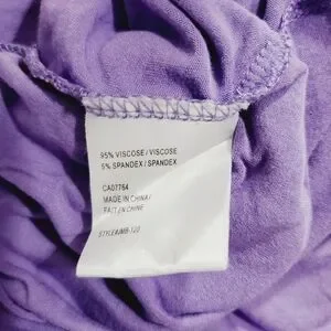 Bedo | Tops | Bedo Femme Light Purple Long Style Loose Fit Tank | Poshmark